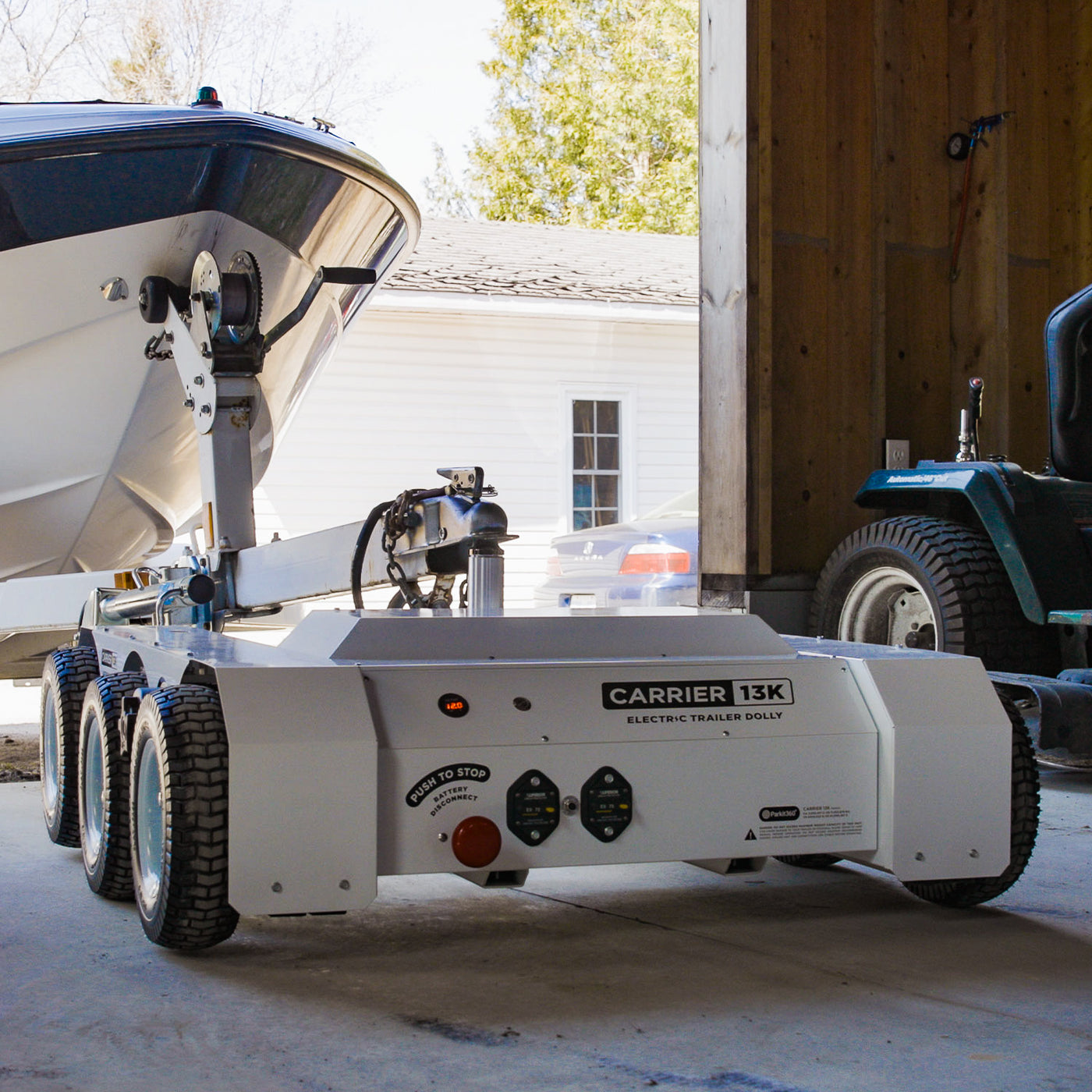 Parkit360° Electric Trailer Dolly | Mover for Boats + RV Trailers